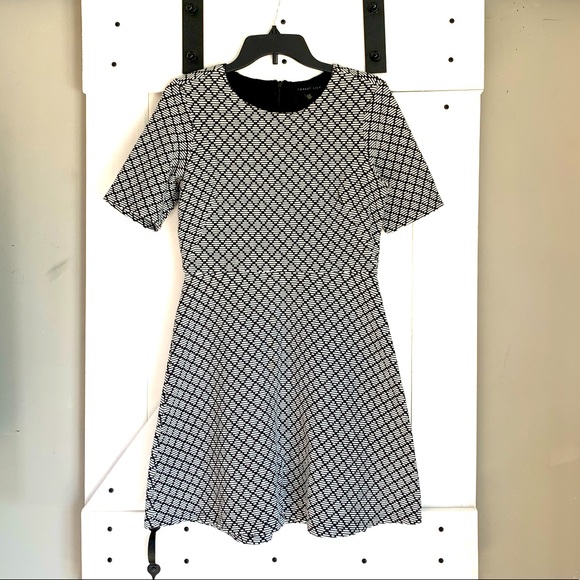 Forest Lily | Dresses | Womens Forest Lily Black And White Short Sleeve ...